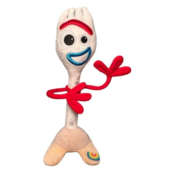 Disney | Toys | Disney Toy Story 4 Forky Spork Plush Stuffed Toy 2 Im ...